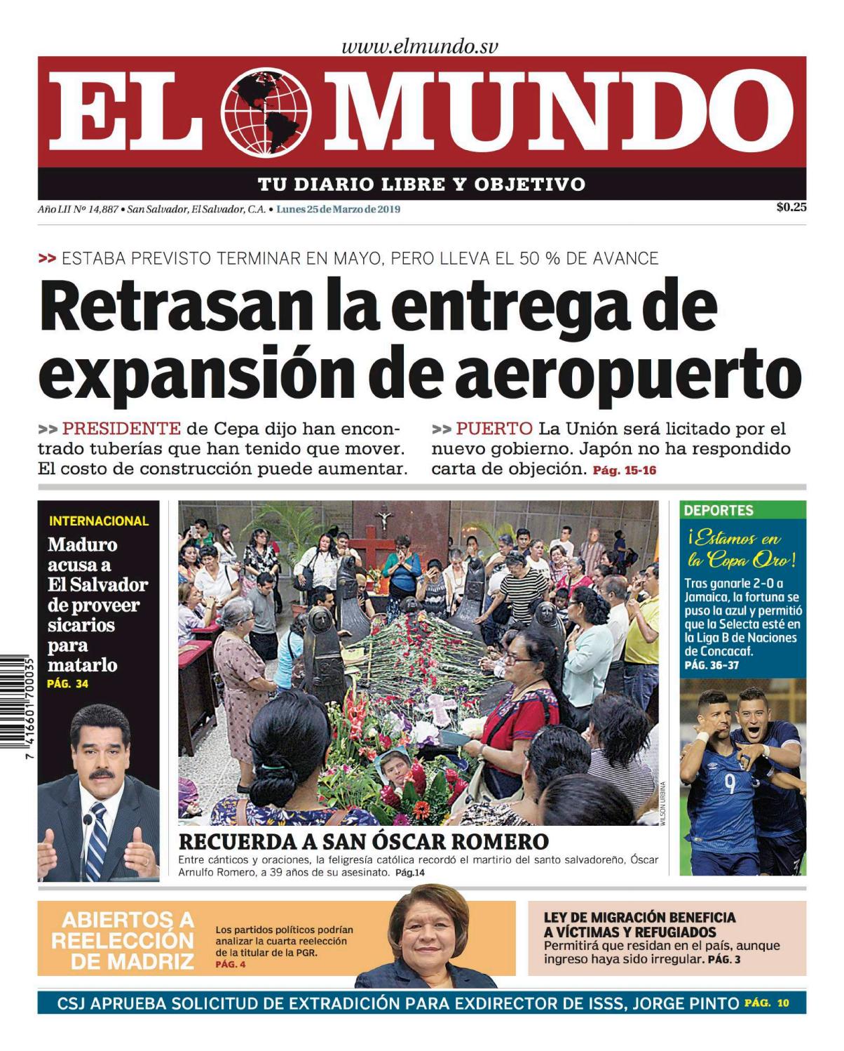 El Mundo 25032019 by Diario El Mundo - Issuu
