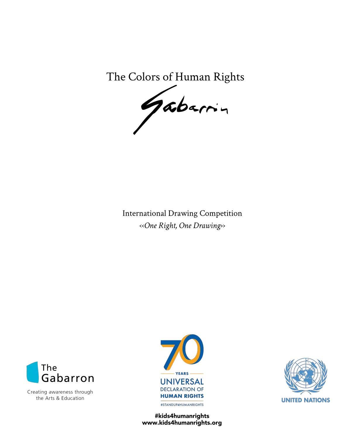 The Colors of Human Rights by The Gabarron New York - Issuu