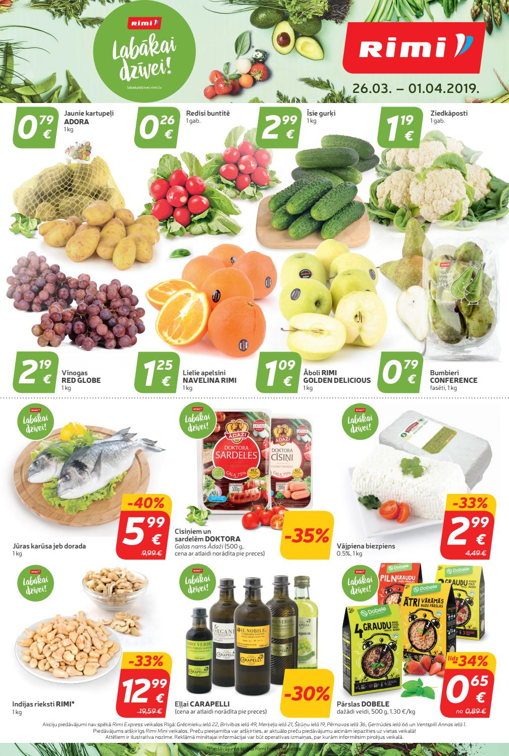 Rimi Hyper un Rimi Super 26.03. - 01.04.2019. by Rimi - Issuu