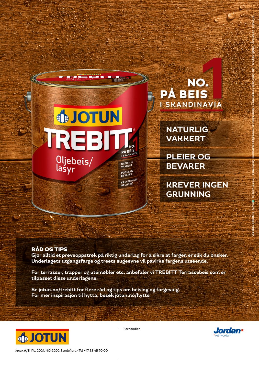 TREBITT Oljebeis Fargekart by Jotun Dekorativ AS - Issuu