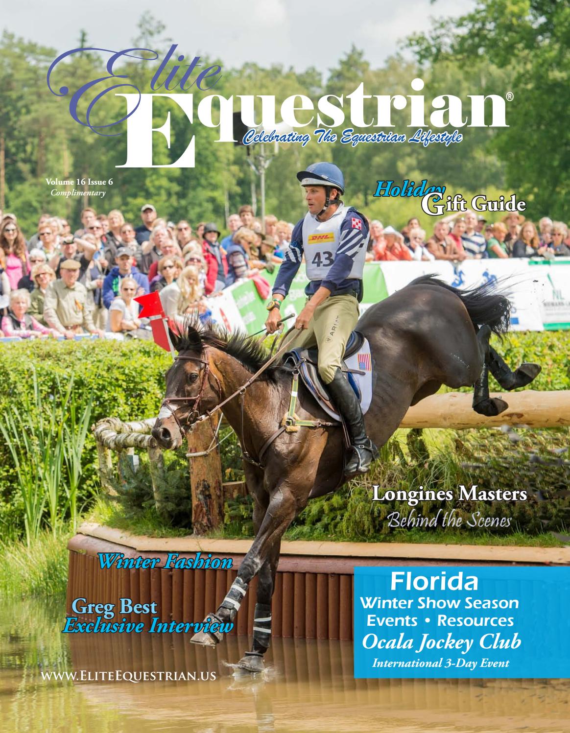 Elite Equestrian magazine Nov Dec 2016 by Elite Equestrian LLC - Issuu