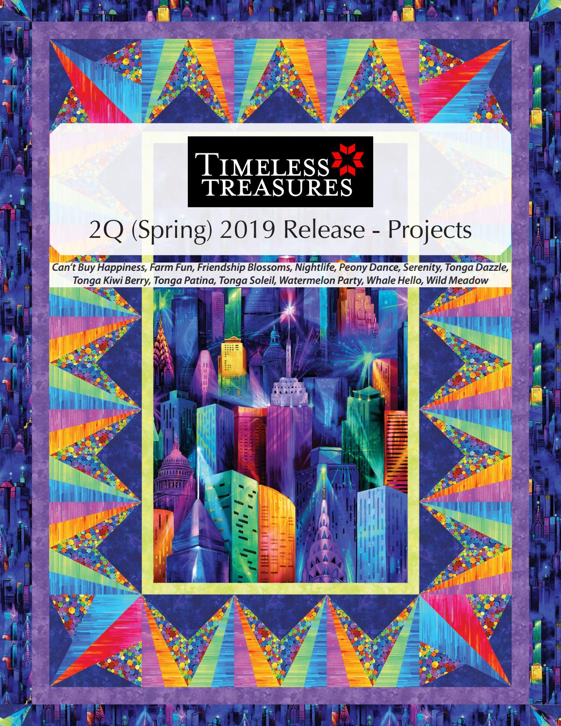 Spring (2Q) 2019 - Projects - Timeless Treasures by Timeless Treasures ...