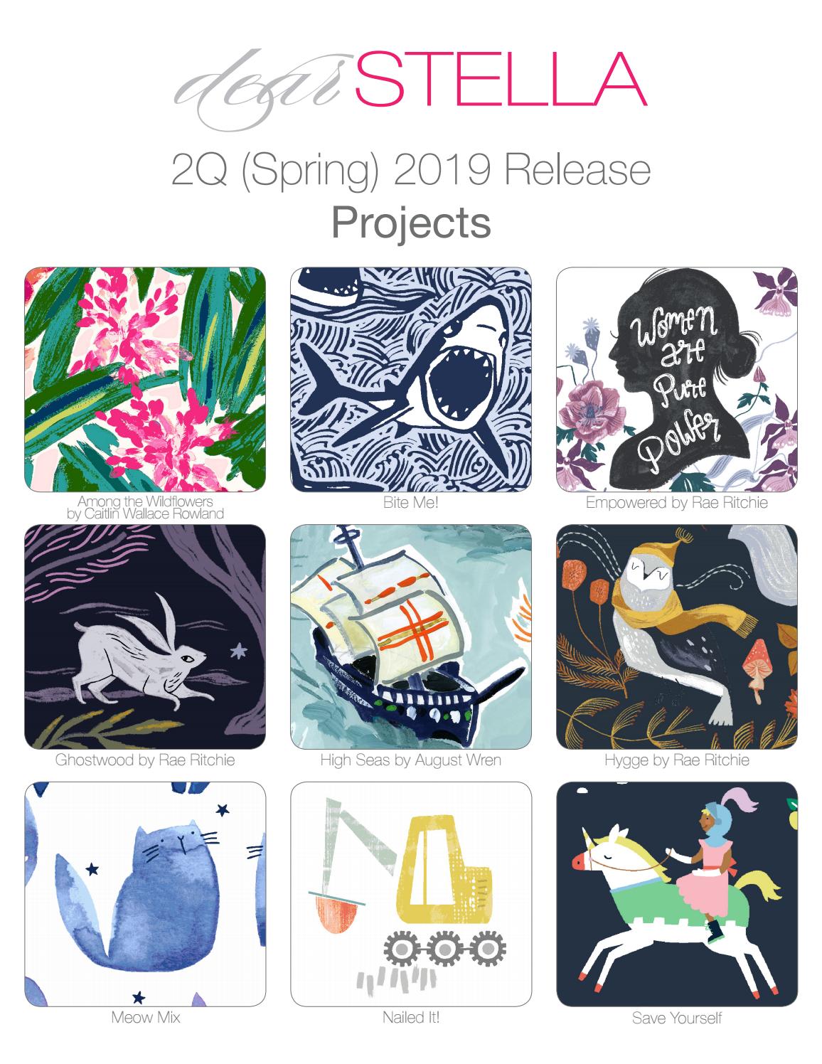 Spring (2Q) 2019 - Dear Stella Projects by Timeless Treasures Fabrics & Dear Stella Design - Issuu