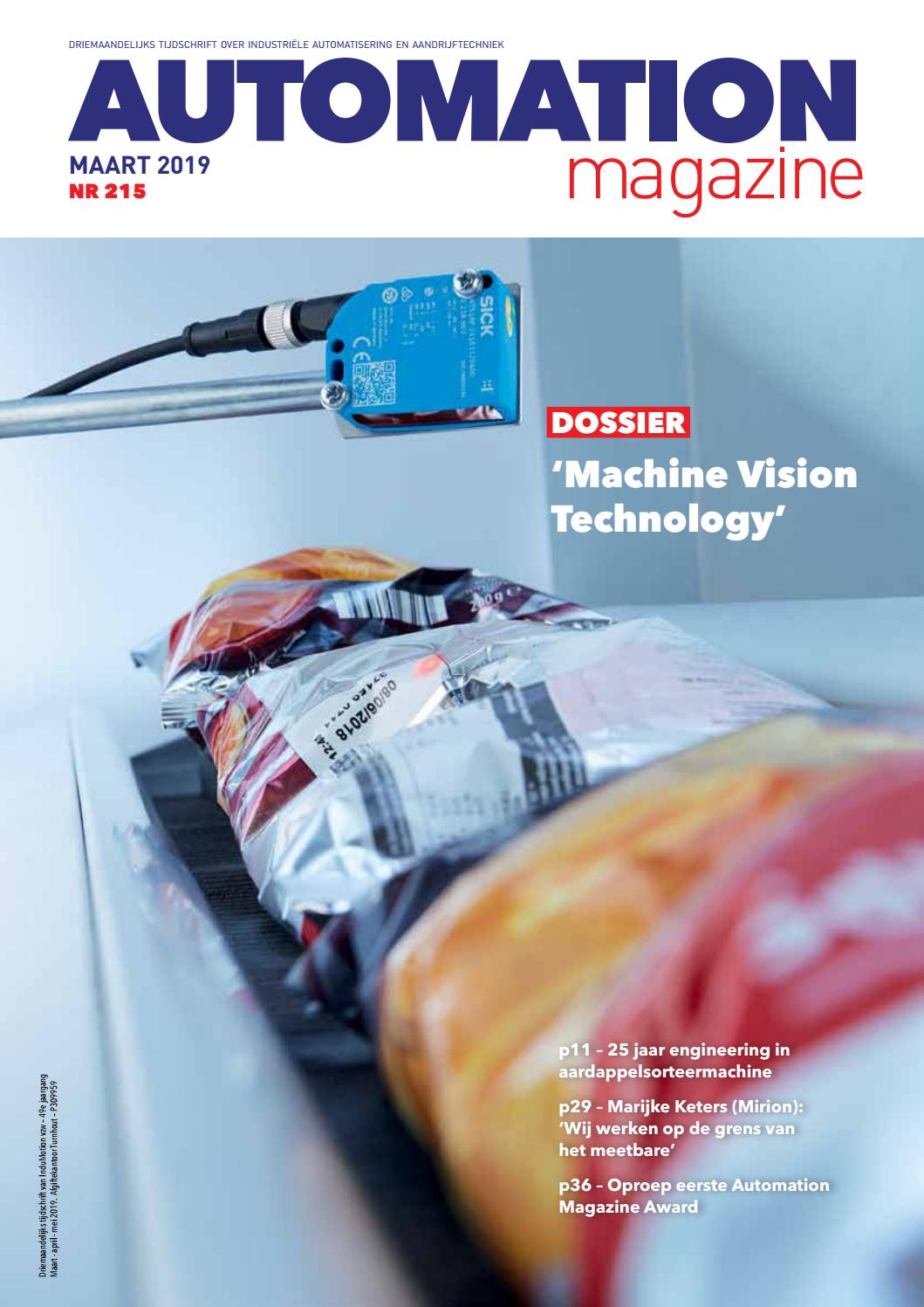 Automation Magazine nr 215 (NL) by Magenta Uitgeverij - Issuu