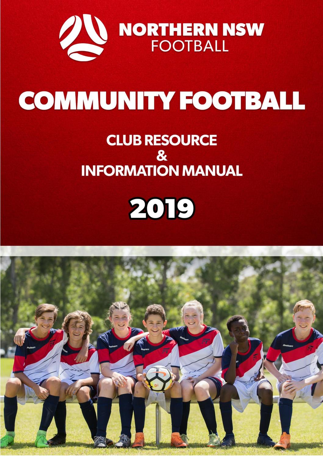 NNSWF Community Football Club Resource and Information Manual 2019 by ...