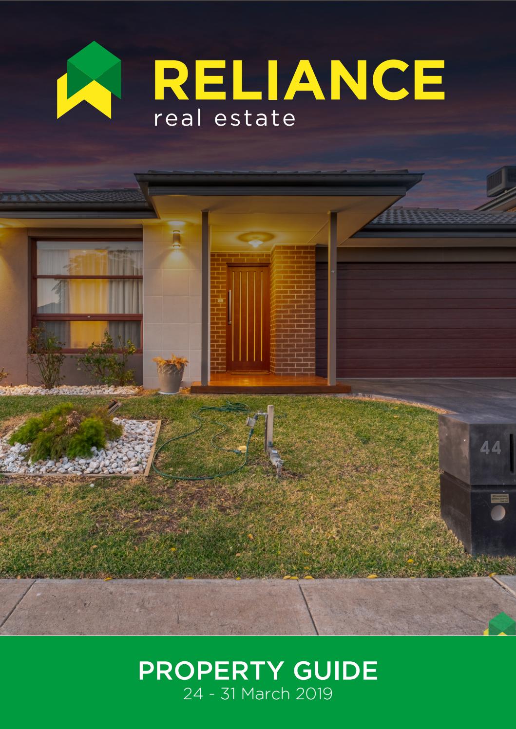 Reliance Property Guide 24 - 31 March 2019 by Reliance Real Estate - Issuu