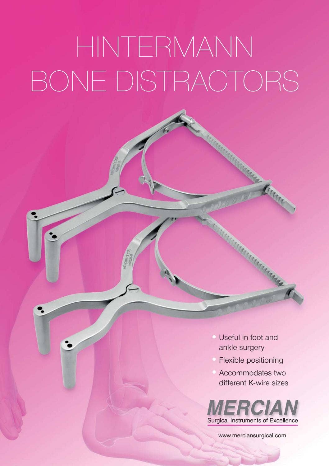 Hintermann Ankle Distractor Forceps by Mercian Surgical - Issuu