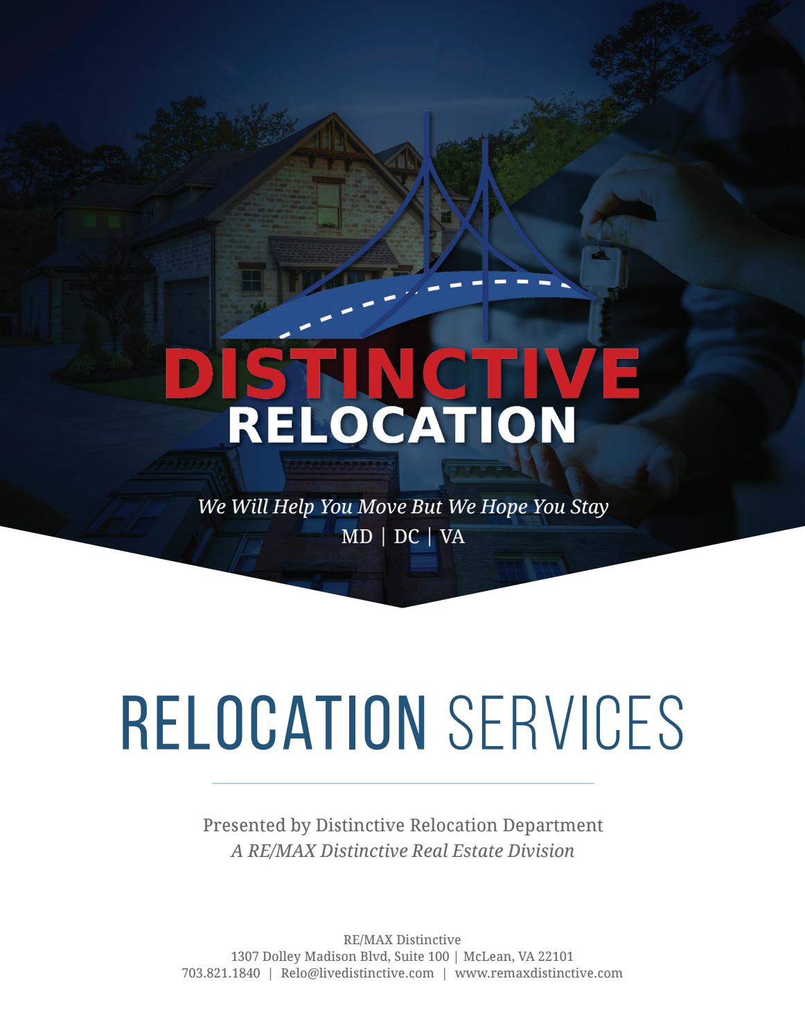 Distinctive Relocation - Services Brochure by REAL Marketing - Issuu