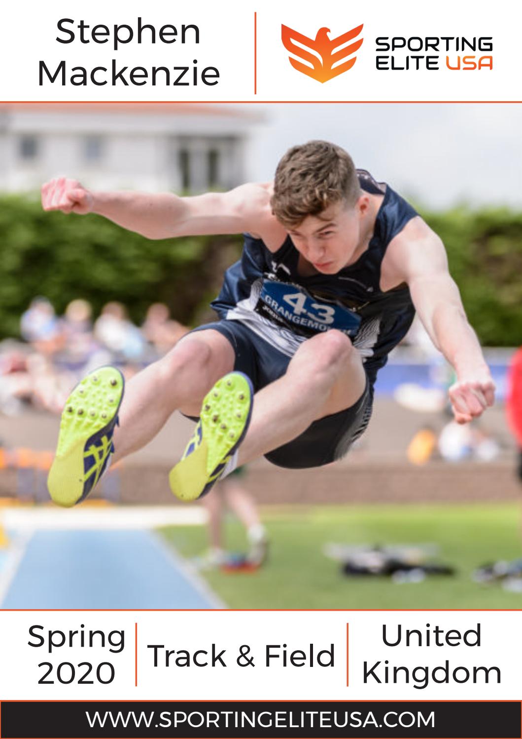 Stephen Mackenzie Sporting CV by Sporting Elite USA - Issuu