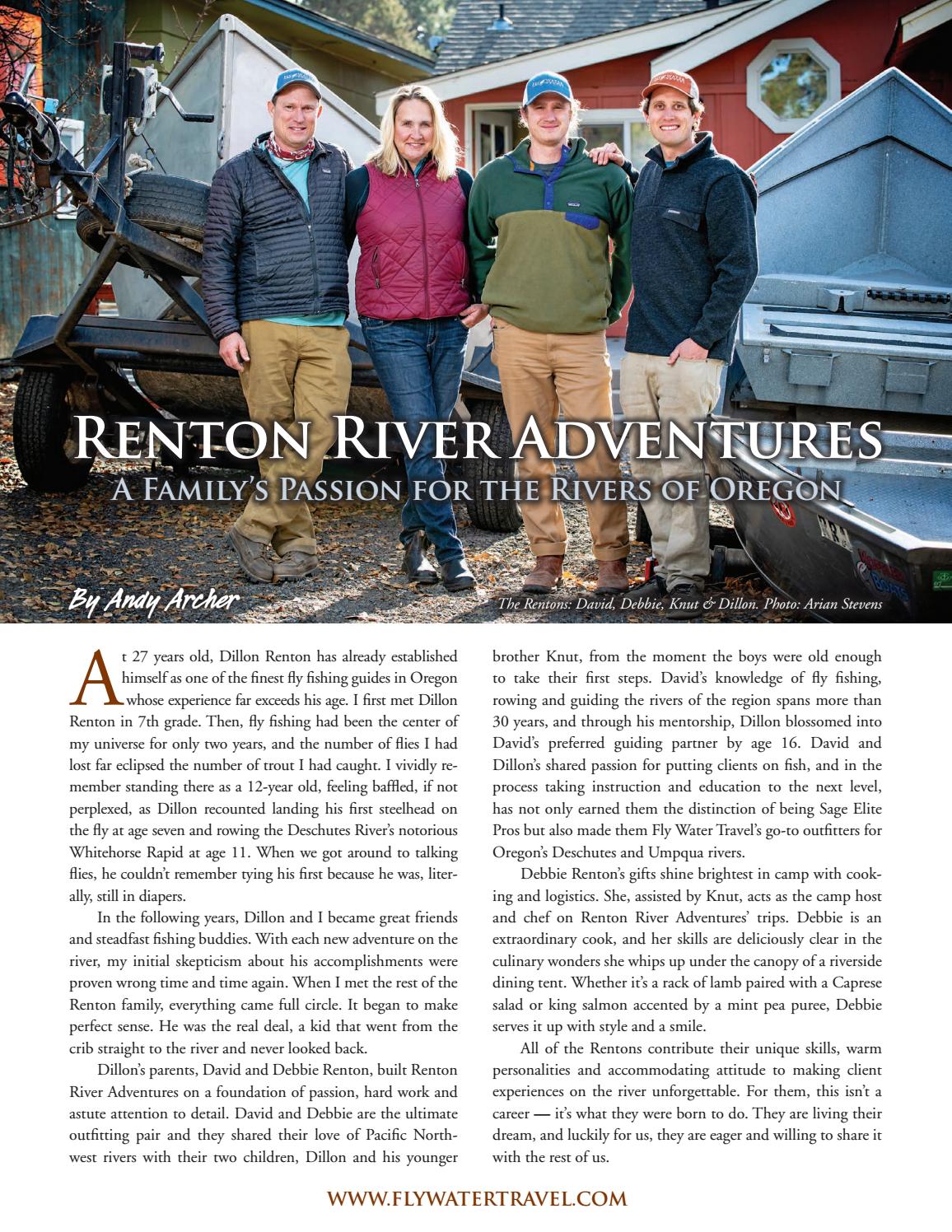 Renton River Adventures - A Family's Passion for the Rivers of Oregon ...