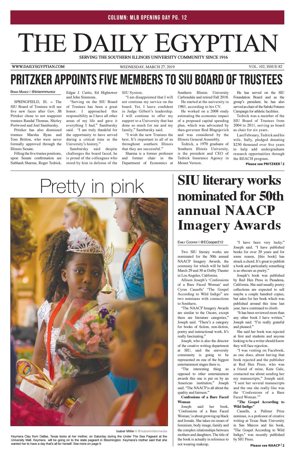 The Daily Egyptian by Daily Egyptian - Issuu