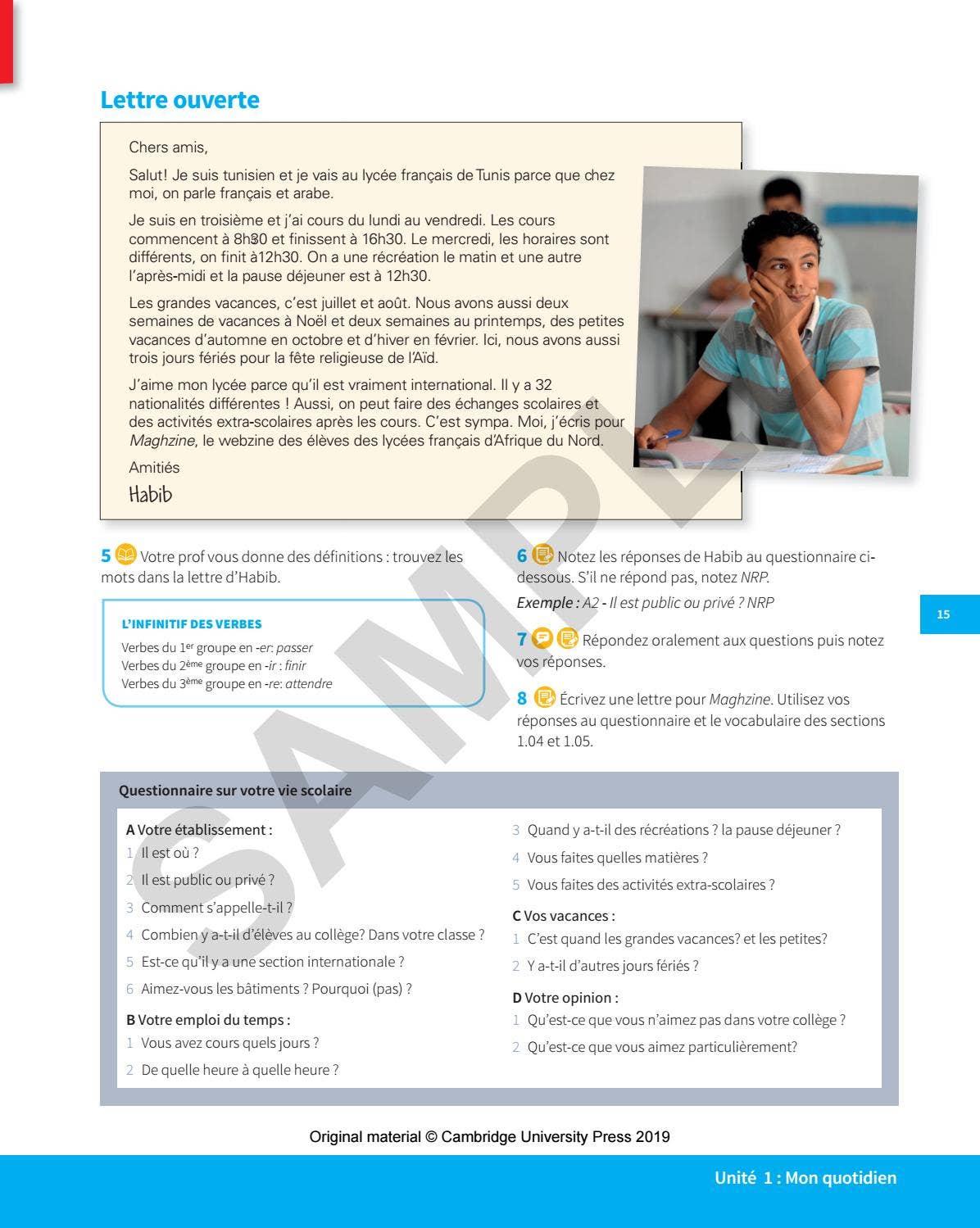 Cambridge IGCSE French as a Foreign Language Coursebook by Cambridge ...