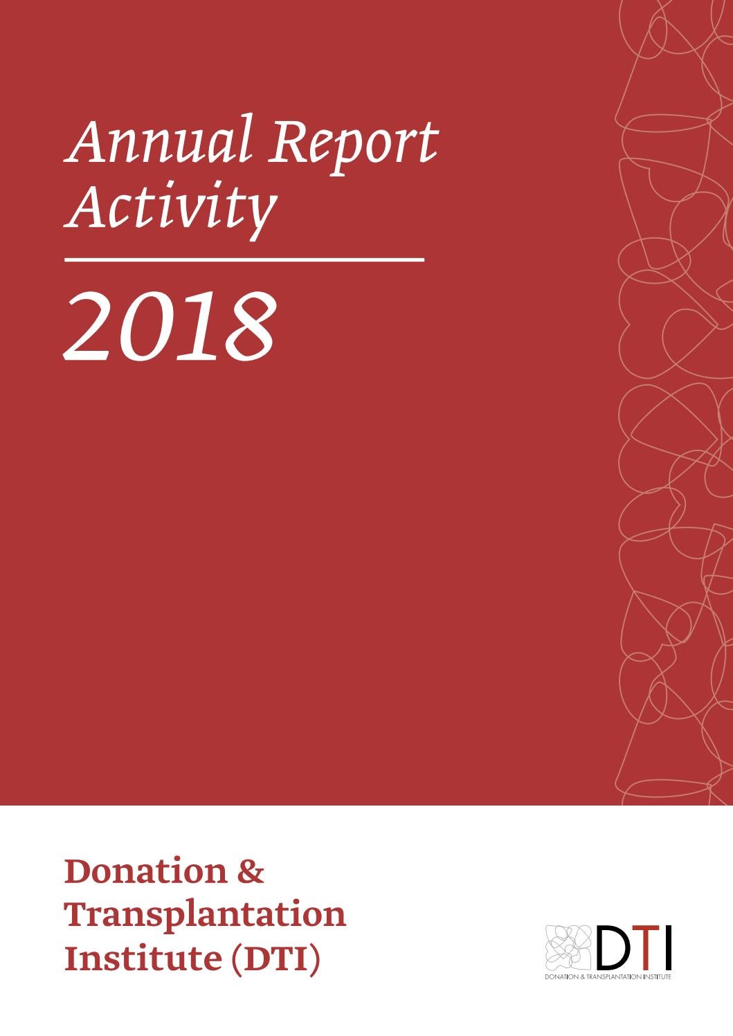Annual report 2018 DTI Foundation by DTI Foundation - Issuu