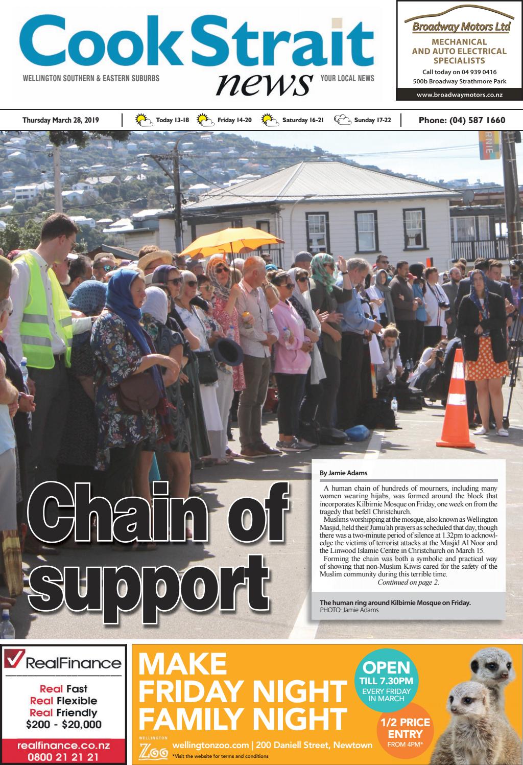 March 28 Cook Strait News by WELLINGTON SUBURBAN NEWSPAPERS - Issuu