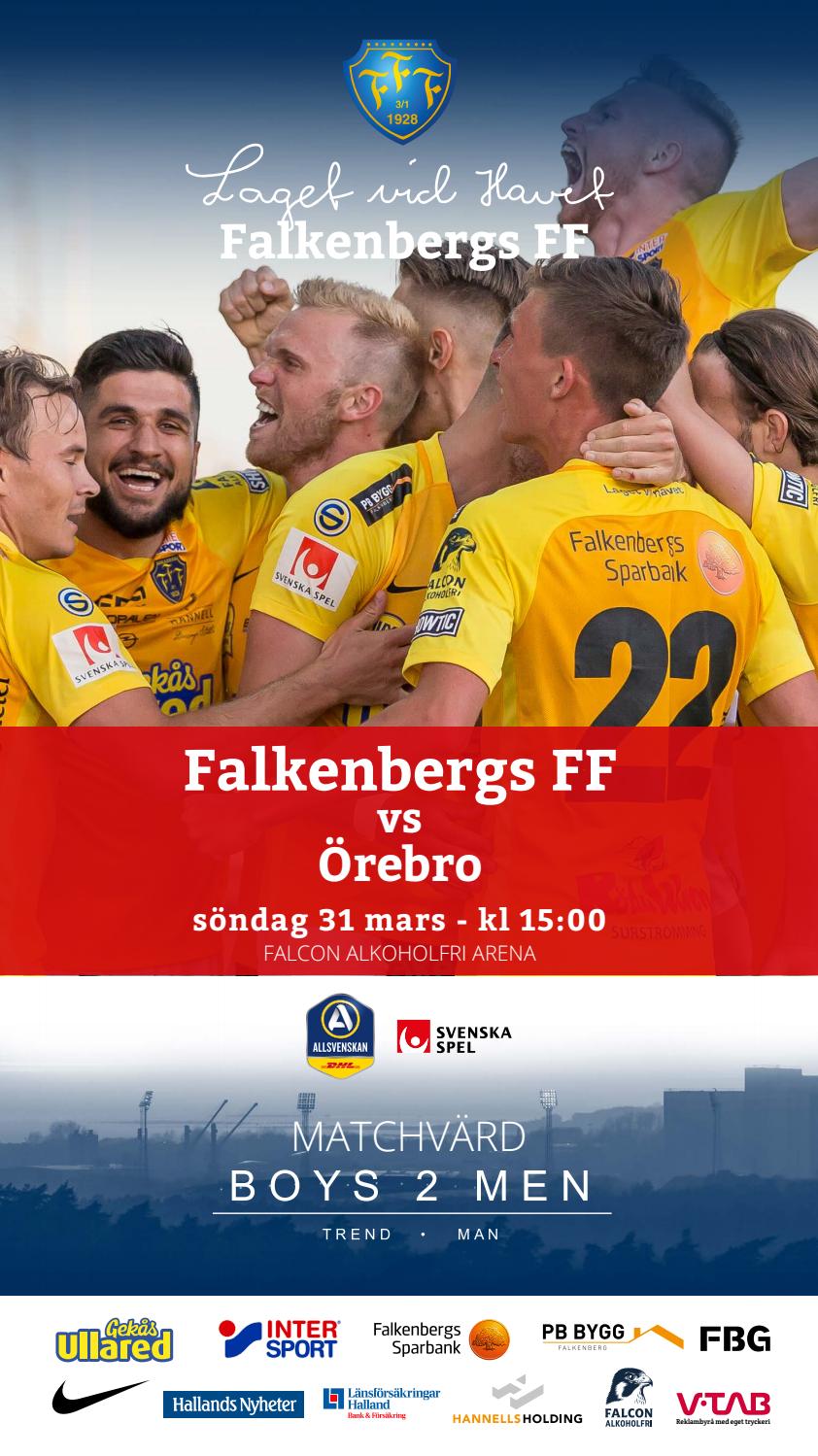 Falkenbergs FF - Örebro - Allsvenskan - 31 mars by Falkenbergs FF - Issuu