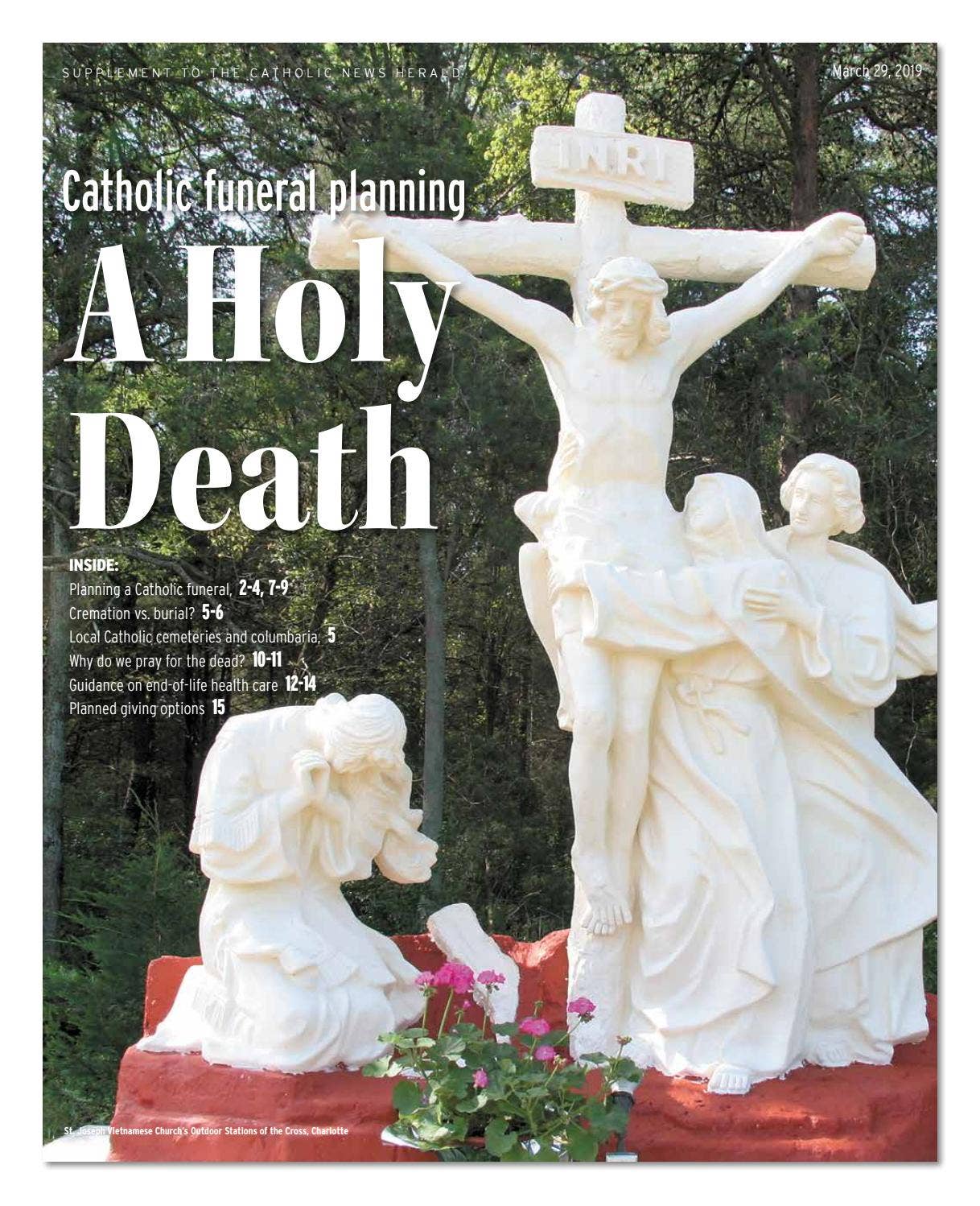 Catholic Funeral Planning Guide - 2019 by Catholic News Herald - Issuu