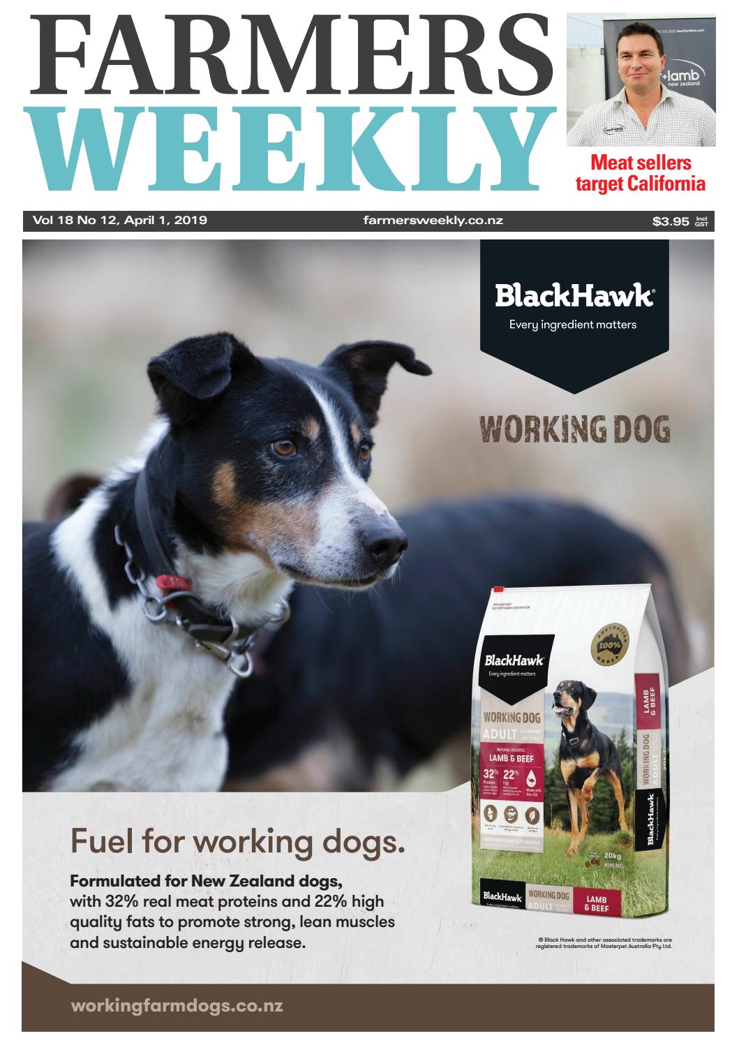 Farmers Weekly NZ April 1 2019 by AgriHQ - Issuu