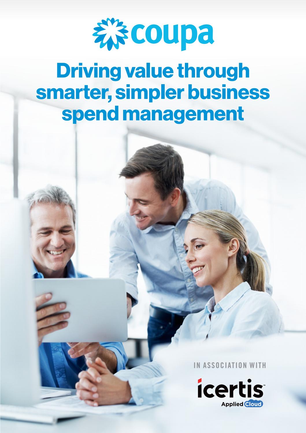 Coupa Software brochure – April 2019 by Supply Chain Digital - Issuu