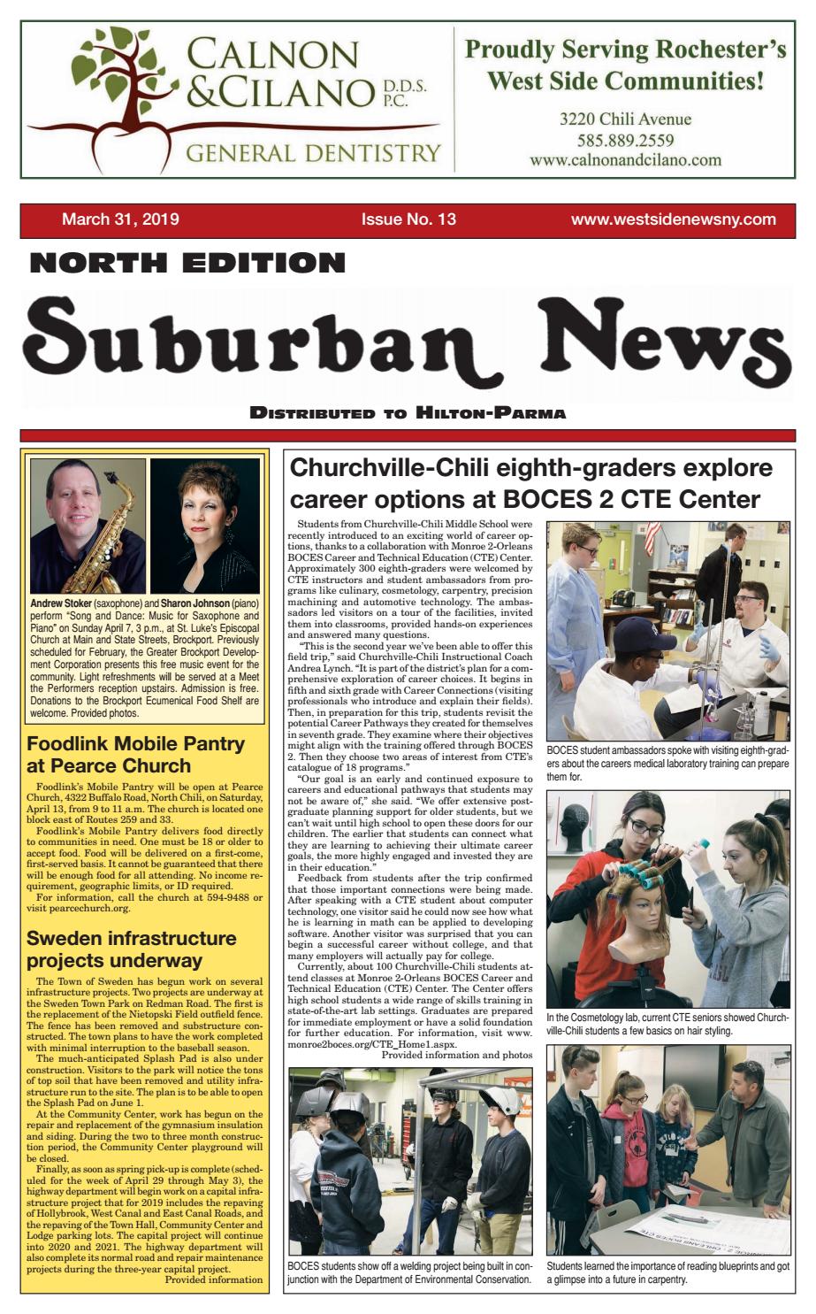Suburban News North Edition - March 31, 2019 by Westside News Inc. - Issuu
