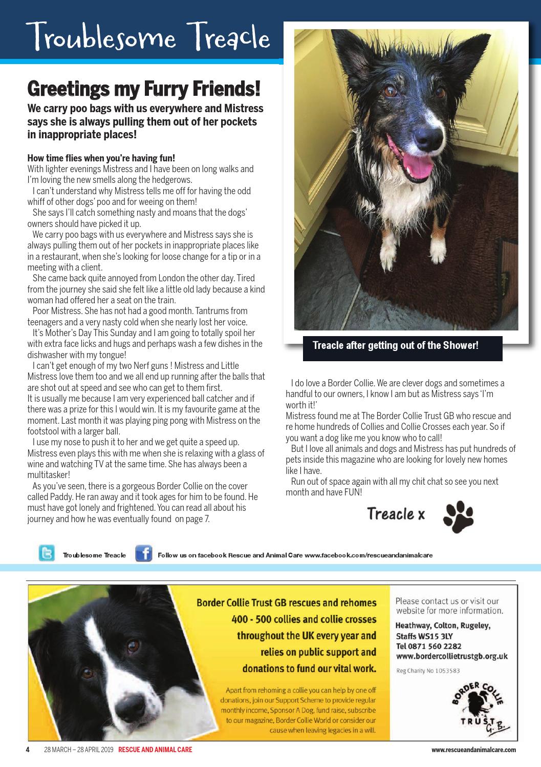 RESCUE and ANIMAL 28th March - 28th April 2019 - Issue 143 by Rescue ...
