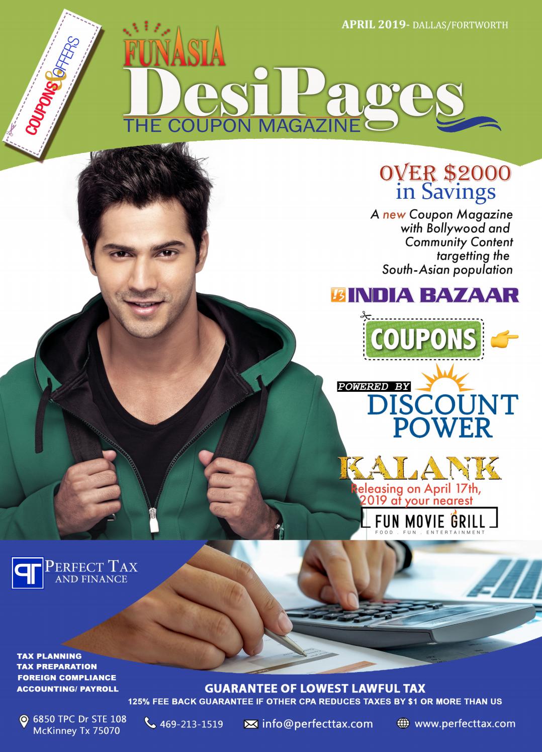 FunAsia AdPages April 2019 by FunAsia DesiPages - Issuu