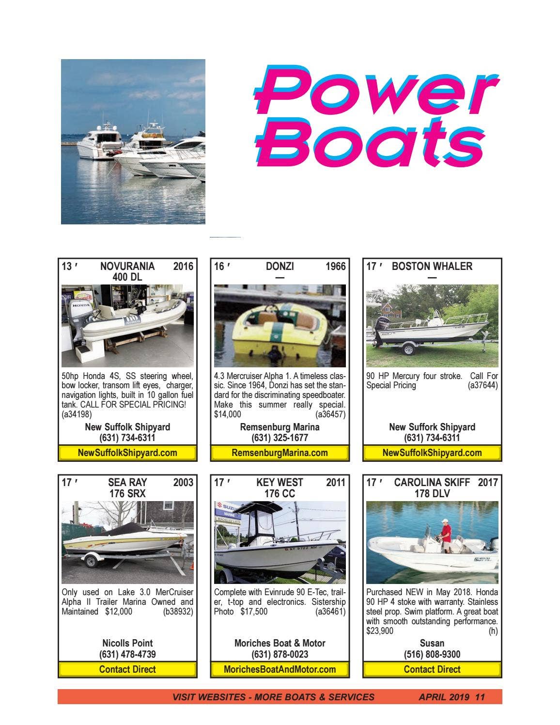 Boats 4 Sale Magazine April 2019 by Boats4Sale - Issuu