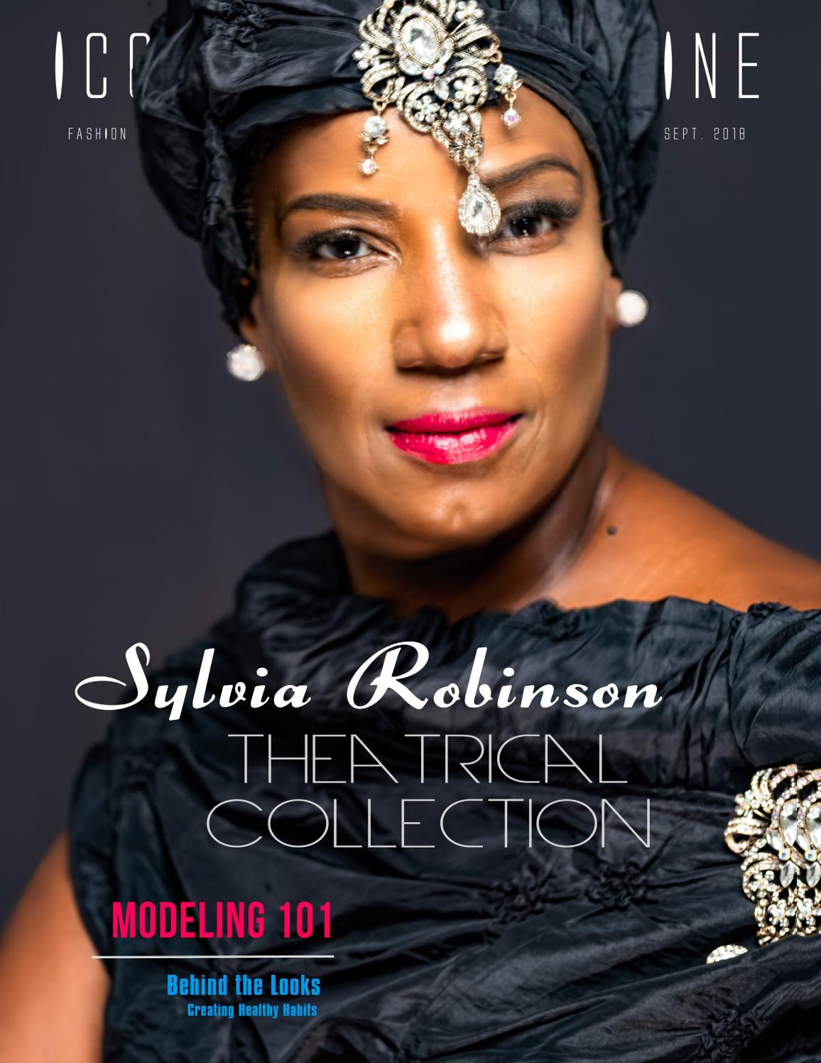 ICONIQUE MAGAZINE SYLVIA ROBINSON THEATRICAL COLLECTION EDITION 2018 by ...