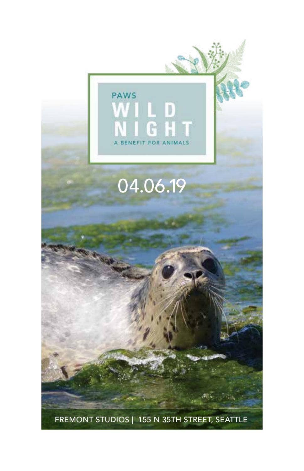 PAWS Wild Night Auction Catalog 2019 by PAWS - Issuu