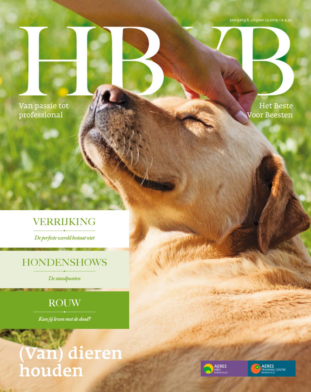HBVB Magazine | uitgave 23 mrt 2019 by Aeres Training Centre Barneveld ...
