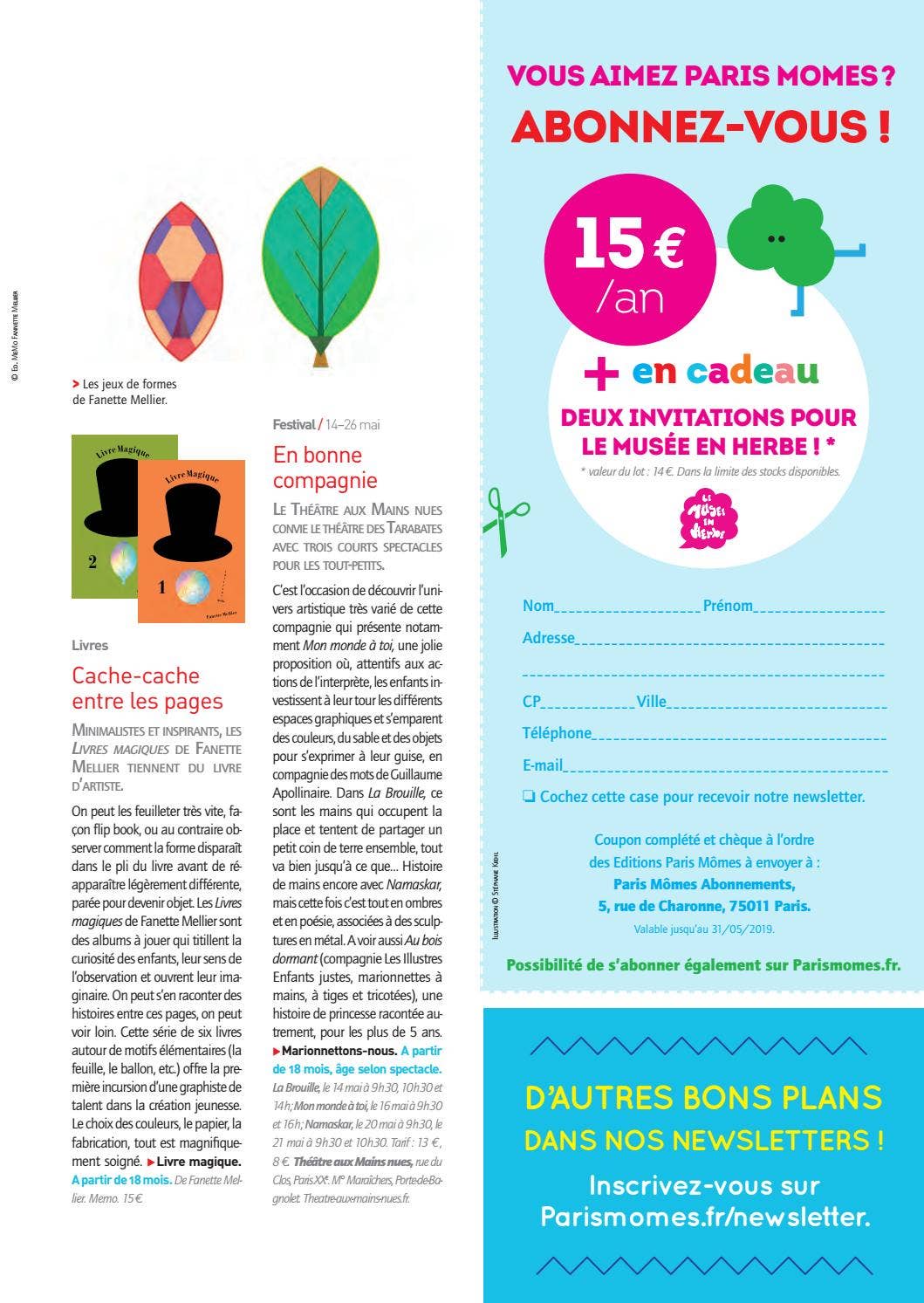 Paris Mômes n°121 by Paris Mômes - Issuu