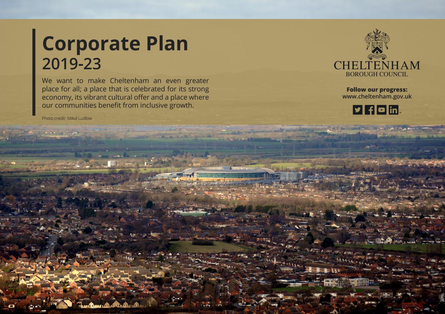 Cheltenham Borough Council corporate plan by Cheltenham Borough Council ...