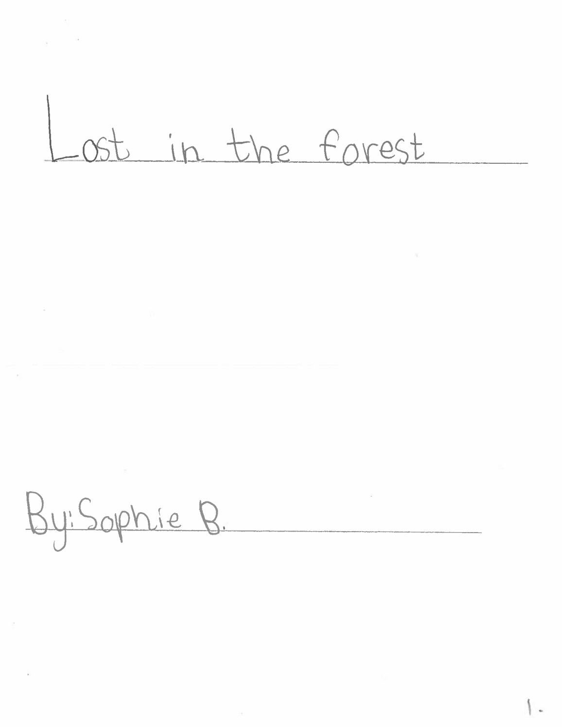 Lost in the Forest by WJCT - Issuu