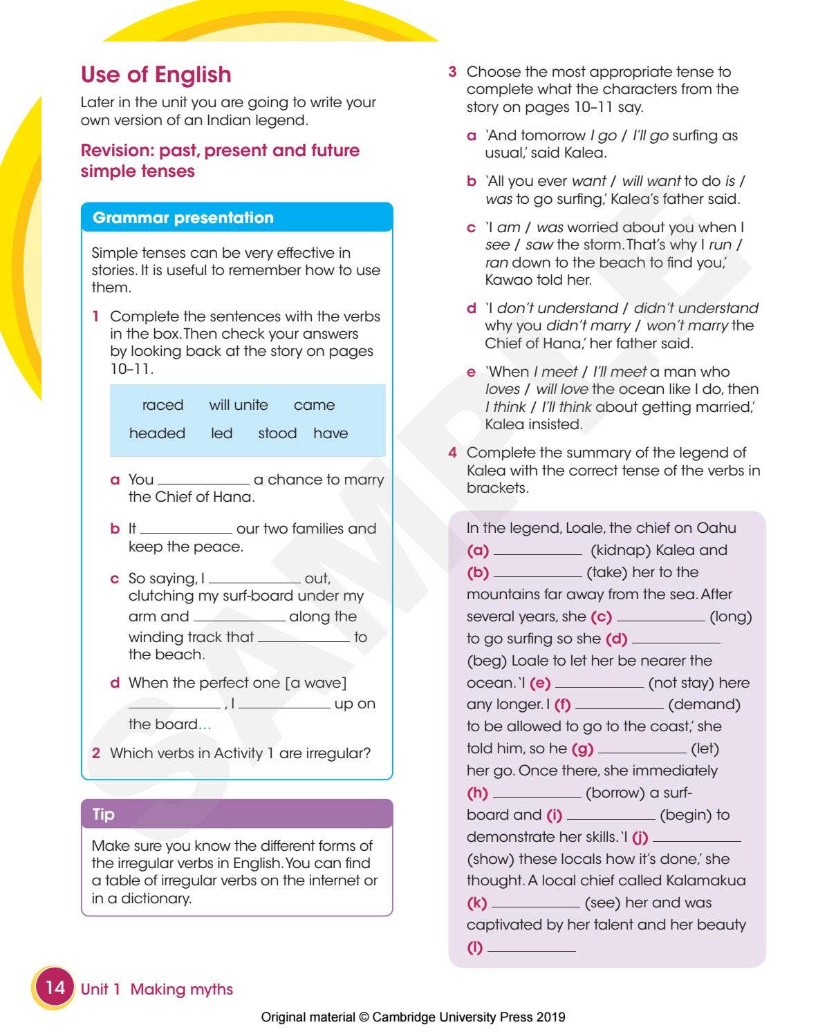 Cambridge Grammar and Writing Skills Learner's book 8 sample by ...
