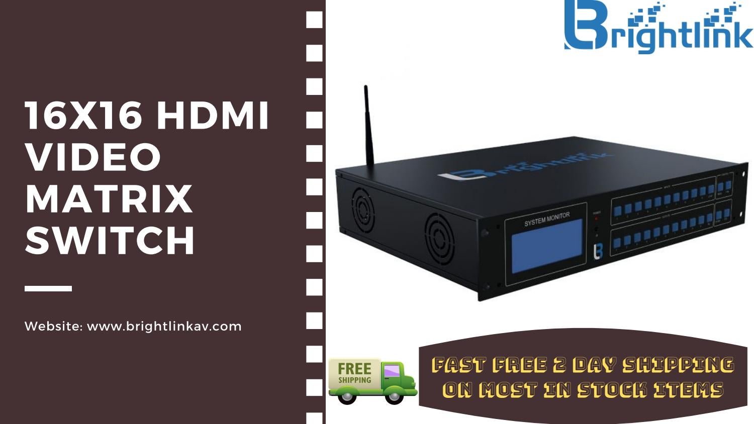 16x16 HDMI Video Matrix Switch by brightlinkcables - Issuu