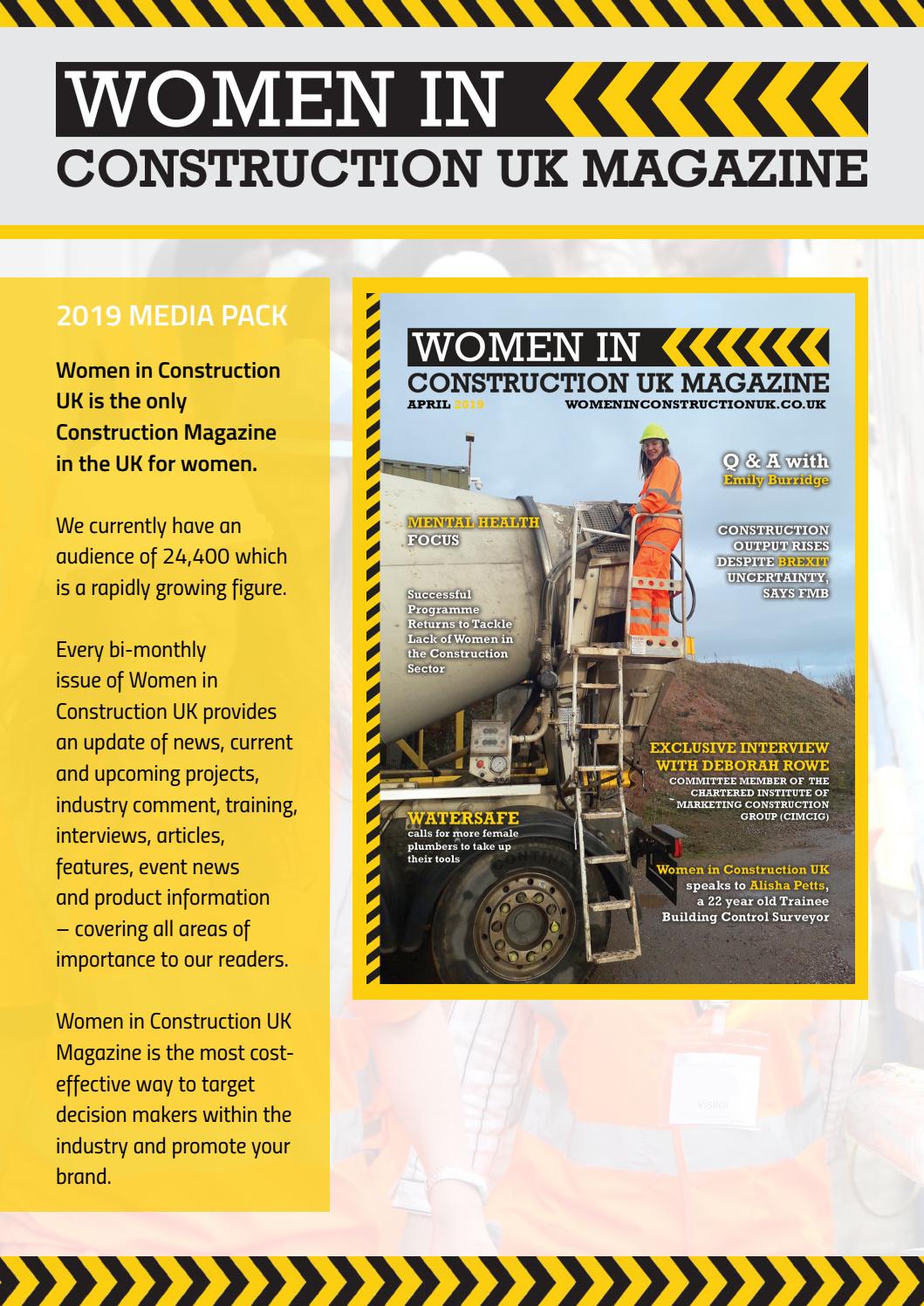 2019 Media Pack - Women in Construction UK Magazine by Lapthorn Media ...