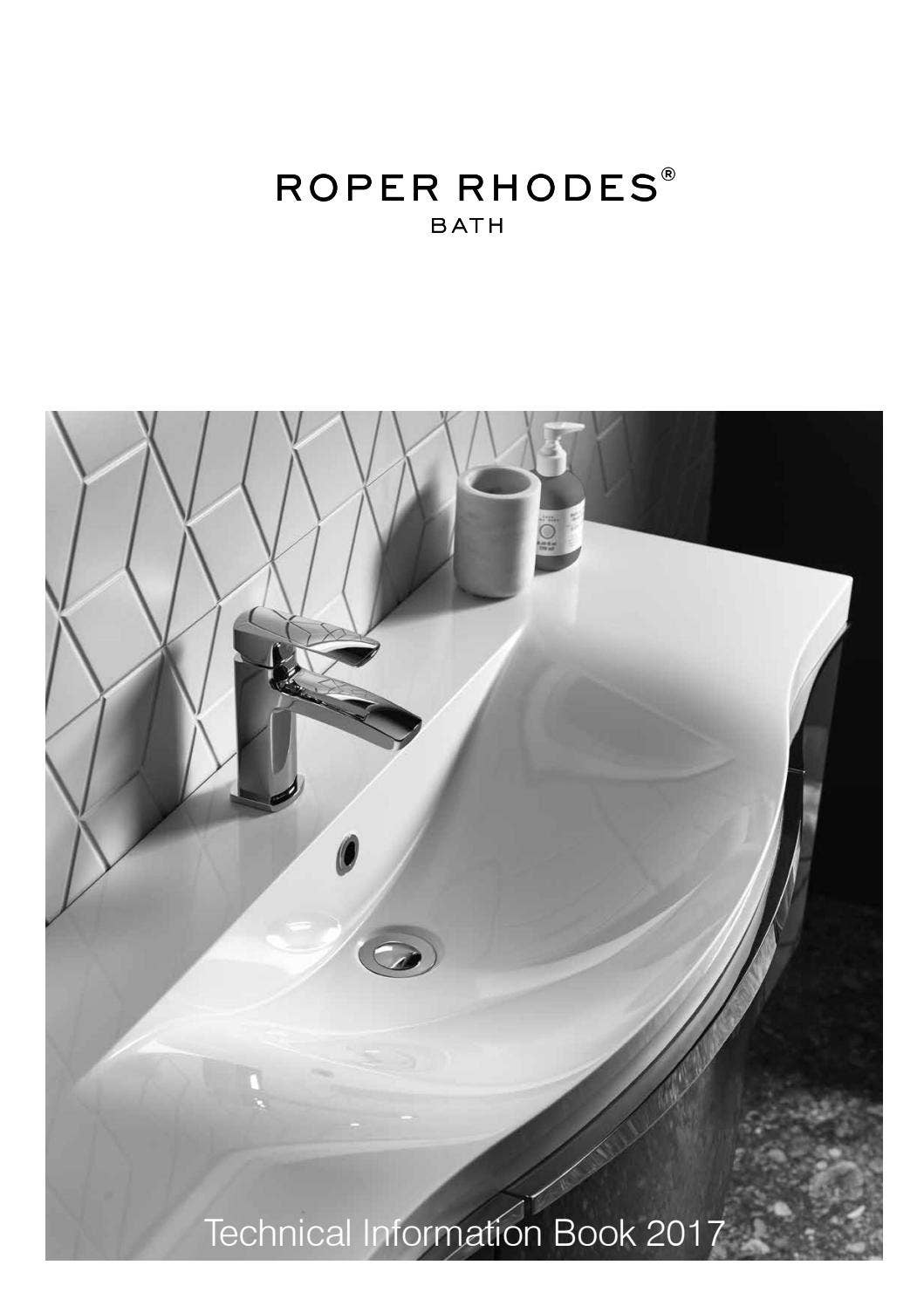 Roper Rhodes Technical Brochure 2019 by Rubberduck Bathrooms Ltd - Issuu