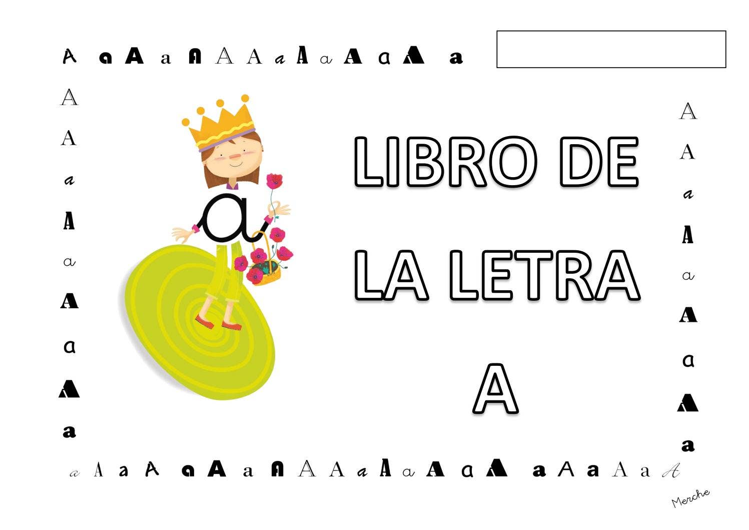 Libro de la letra A by Merche - Issuu