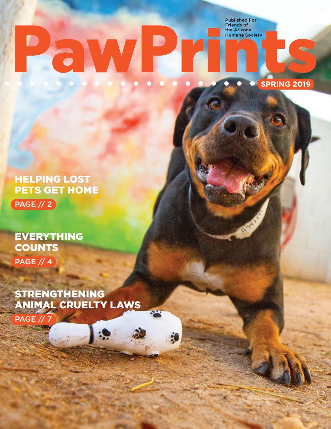 PawPrints Magazine: Spring 2019 by Arizona Humane Society - Issuu