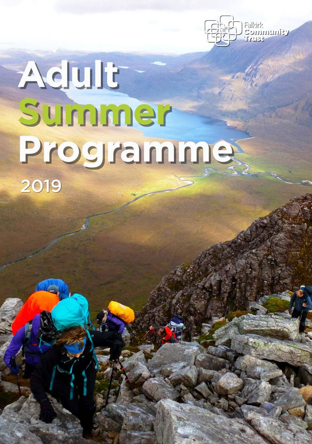 Falkirk Community Trust - Adult Summer Outdoor Programme 2019 by ...