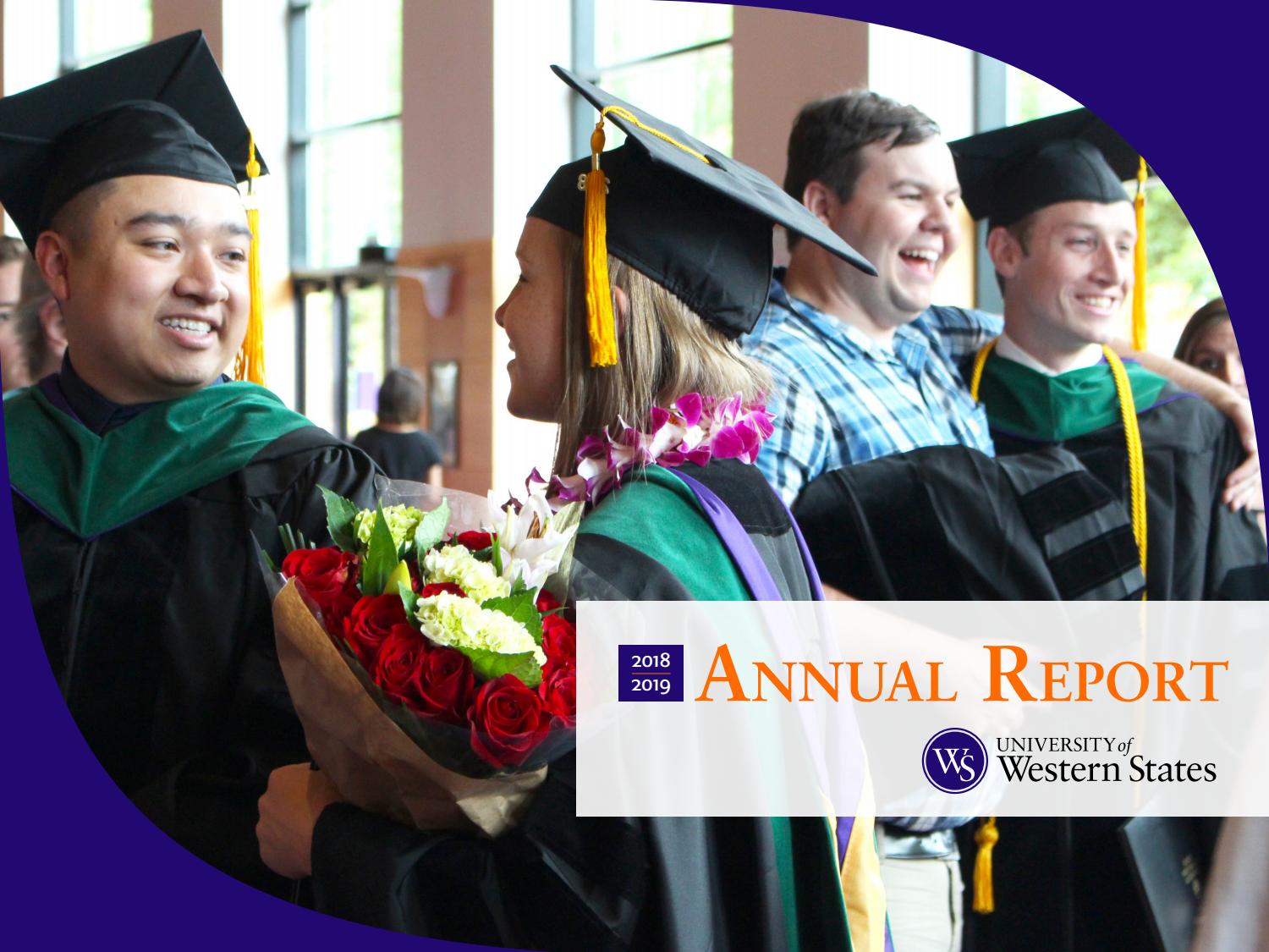 UWS 2018-2019 Annual Report by University of Western States - Issuu