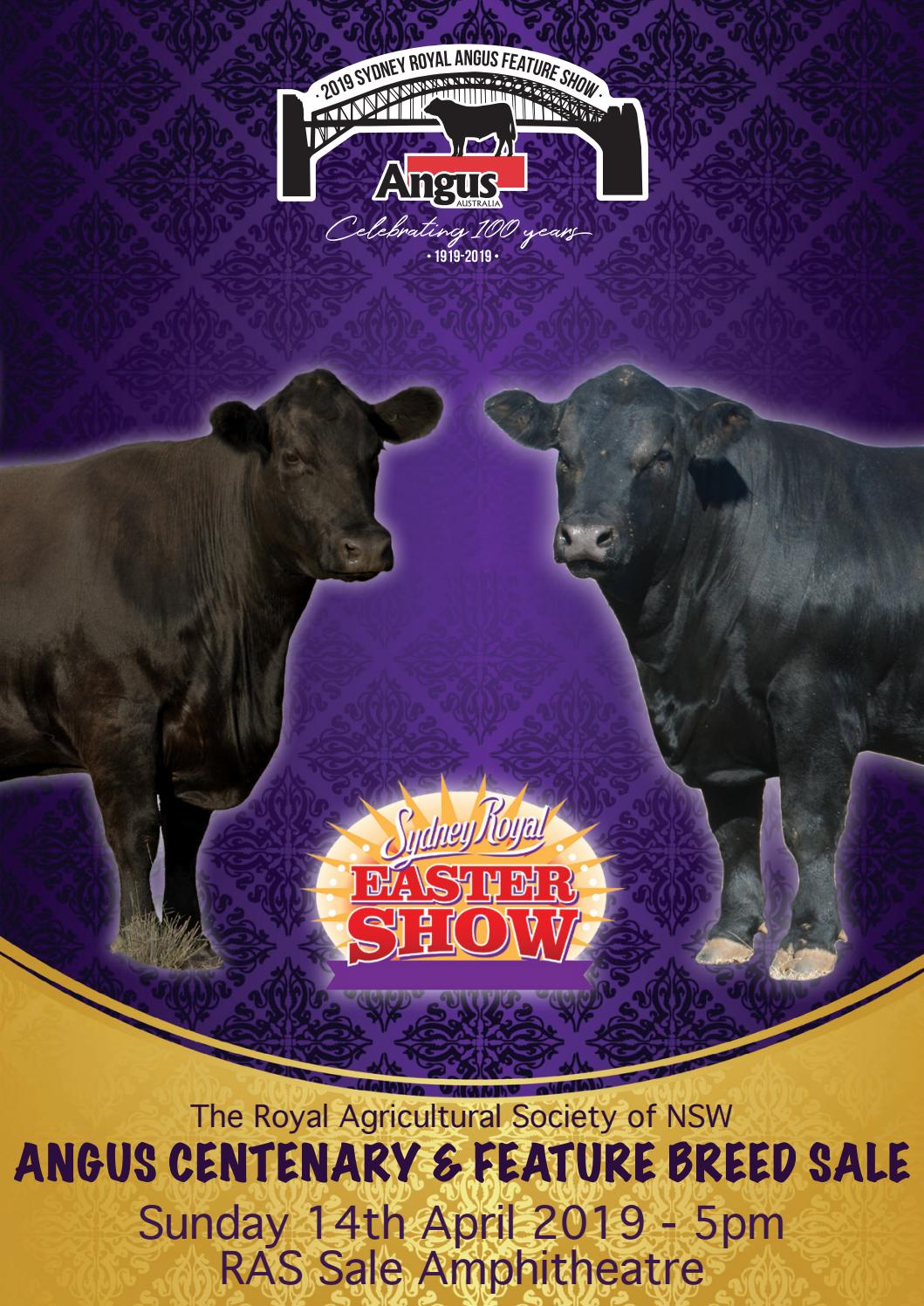 2019 RAS of NSW Angus Centenary & Feature Breed Sale by Angus Australia ...