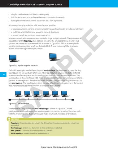 Cambridge International AS/A L Level Computer Science sample by ...