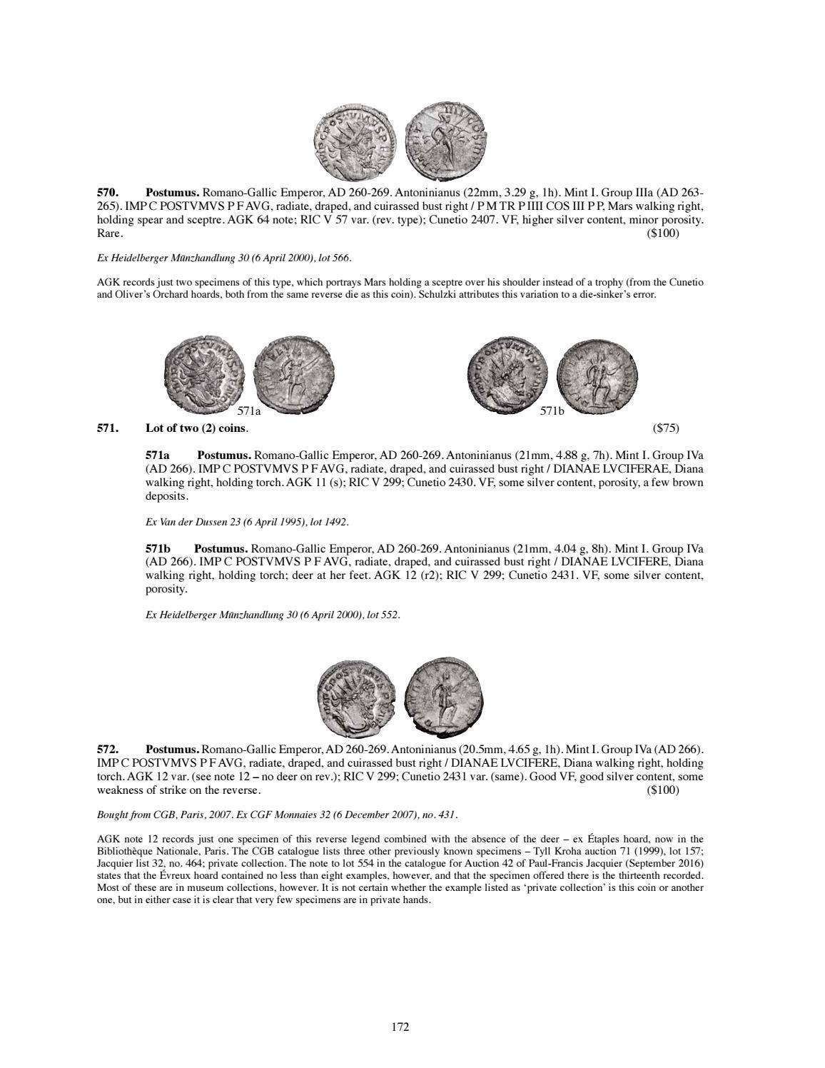 CNG e442 Catalog by Classical Numismatic Group, Inc. - Issuu