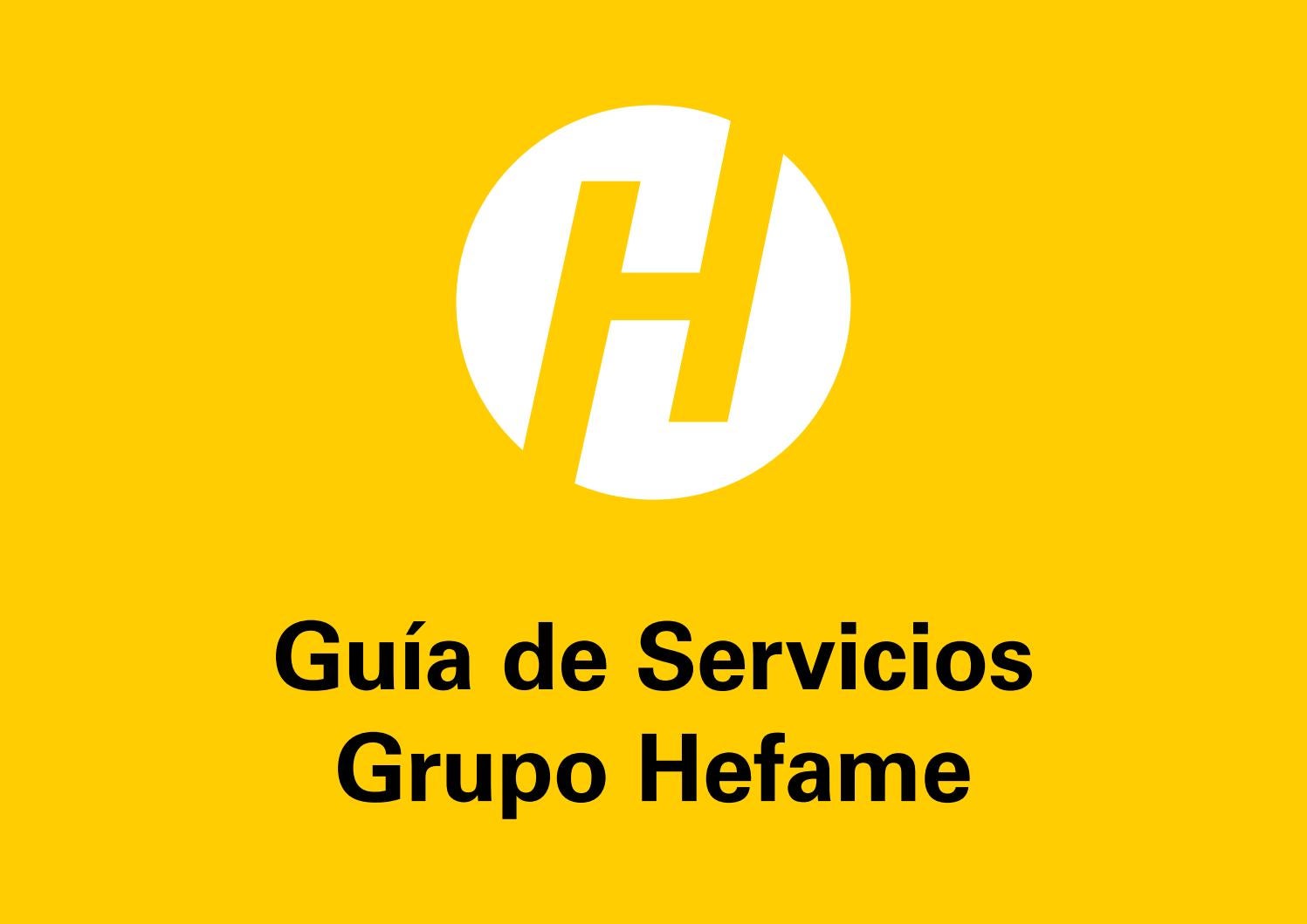Guía de Servicios Grupo Hefame - 2019 by Grupo Hefame - Issuu
