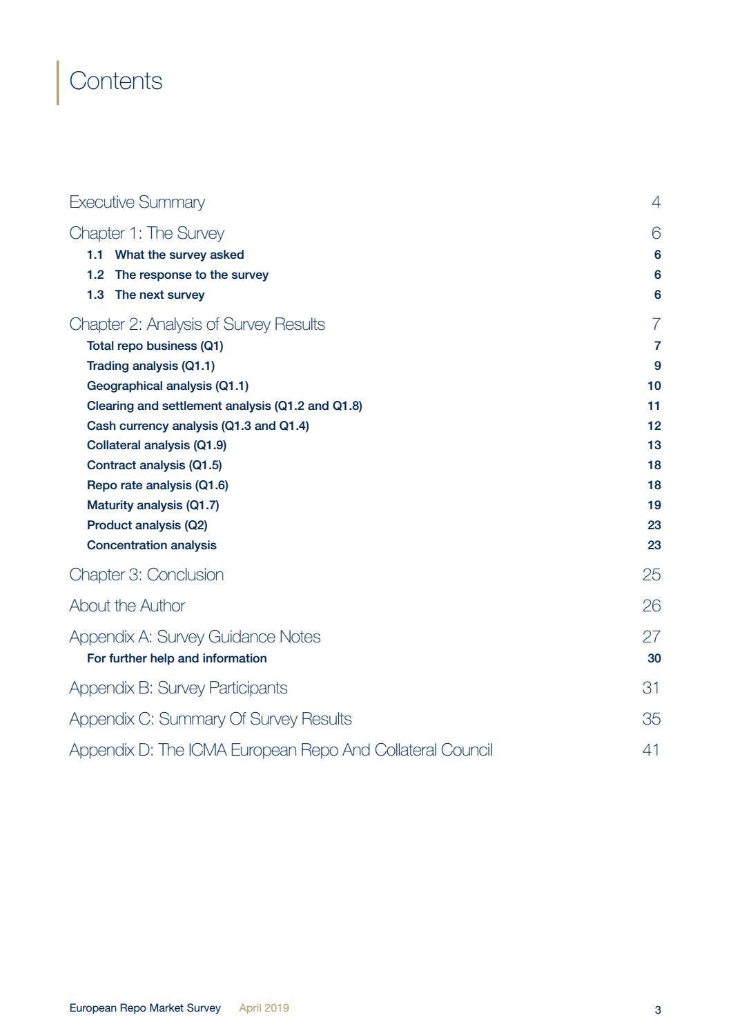 ICMA European repo market survey number 36 conducted December 2018 by ...