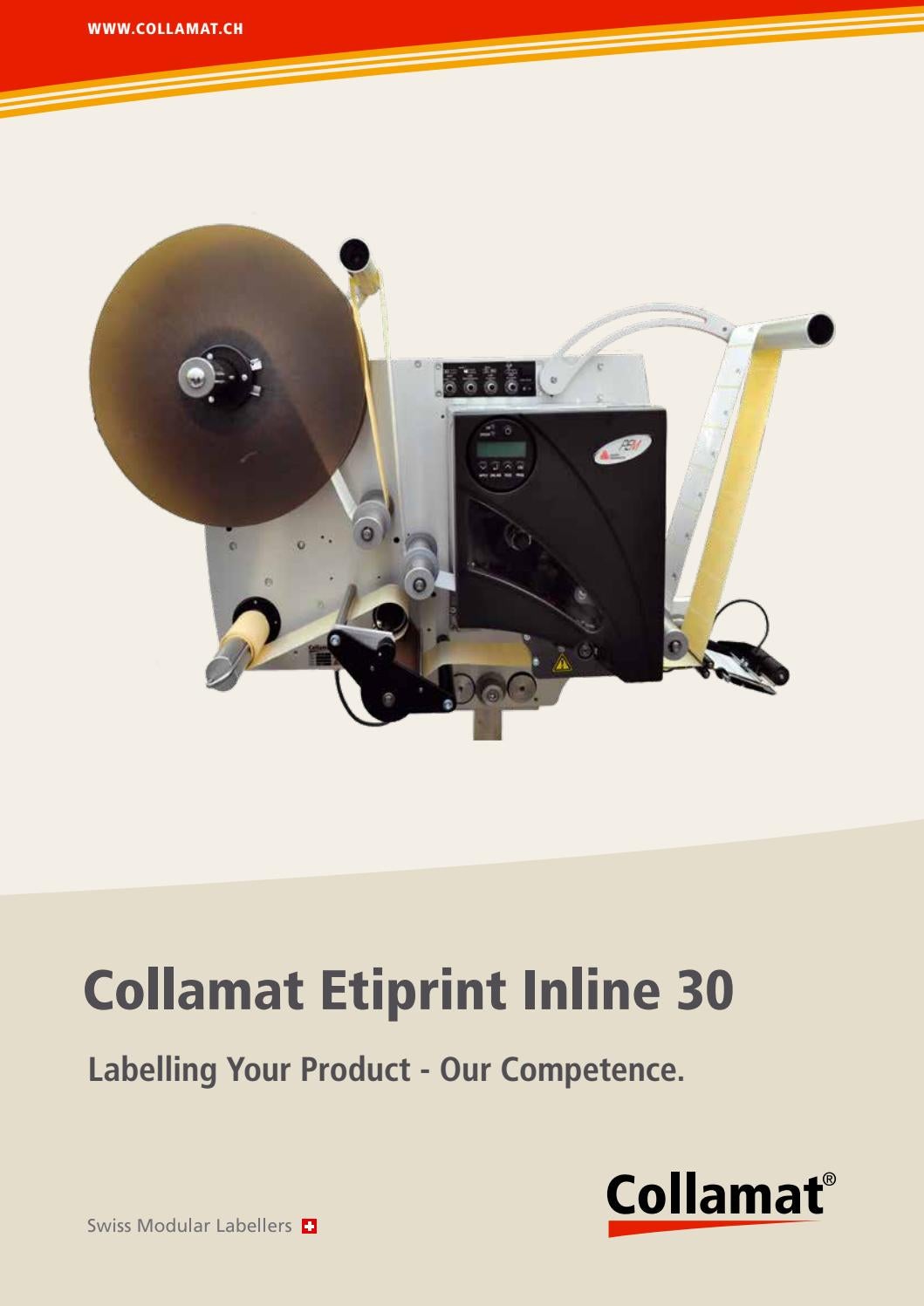 Collamat Etiprint Inline 30 by Collamat ch - Issuu