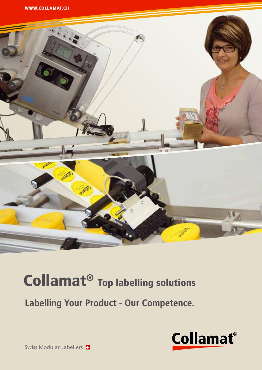 Collamat Top labelling solutions - UK by Collamat ch - Issuu