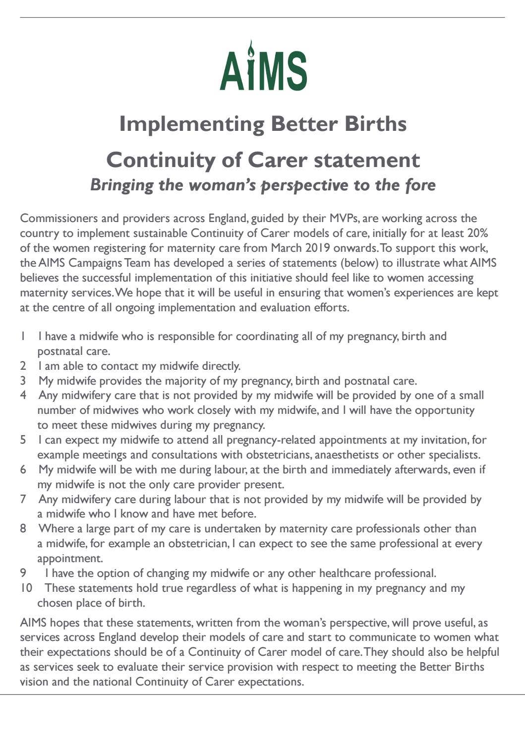 AIMS Journal Vol 30 No 4 2019 When Birth Becomes Trauma by AIMS ...