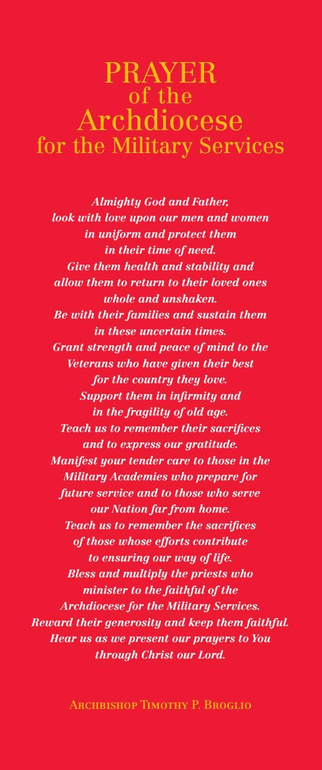 Archdiocese for the Military Services, USA Brochure by Archdiocese for ...