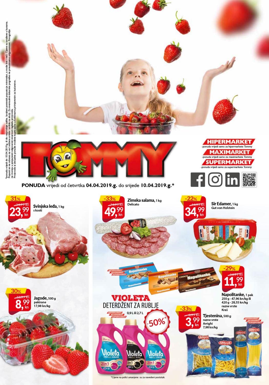Tommy katalog supermarketa od 04.-10.04.2019. by Catalog.hr - Issuu